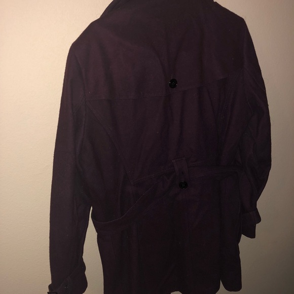Calvin Klein | Jackets & Coats | Plum Coat | Poshmark